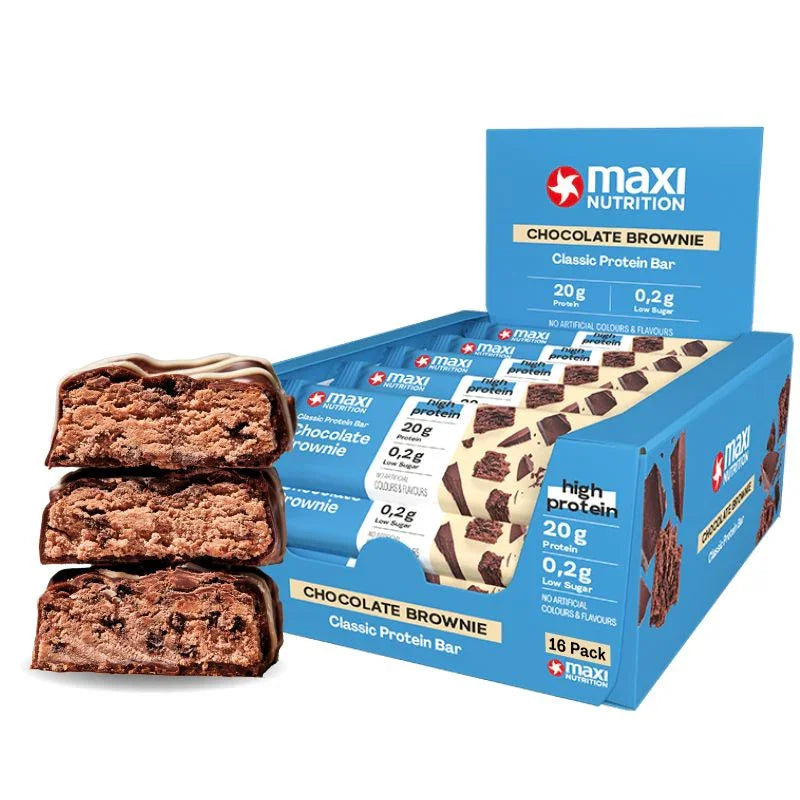 CLASSIC PROTEIN BAR CHOCOLATE BROWNIE – MaxiNutrition Iberia